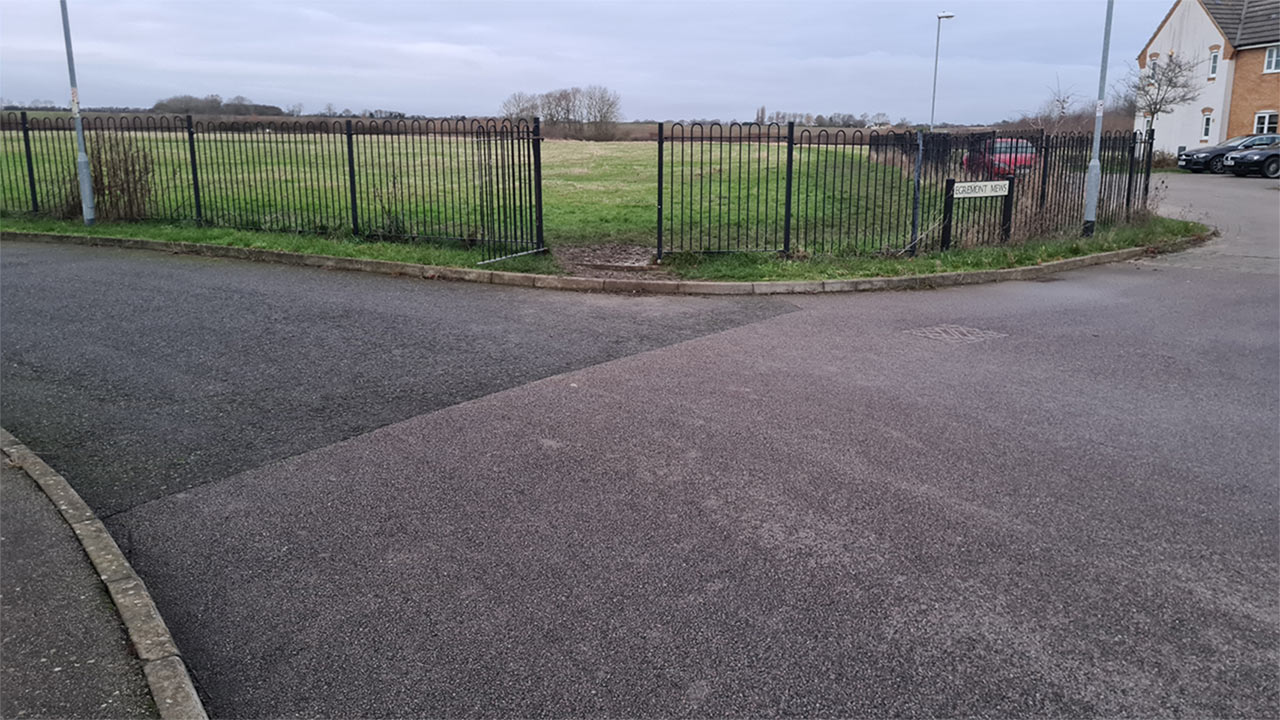 Ravensden Park to Woodlands Park connections – Brickhill Parish Council